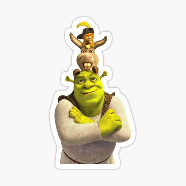 "Sherk" Sticker for Sale by Jackob7 | Redbubble
