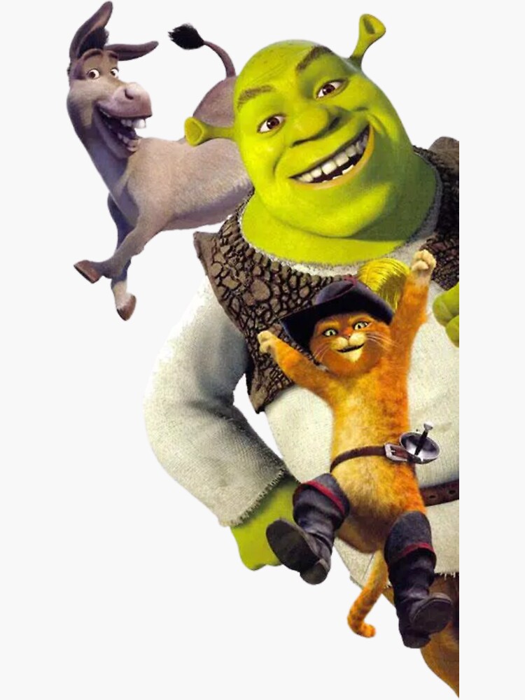 "Sherk" Sticker for Sale by Jackob7 | Redbubble