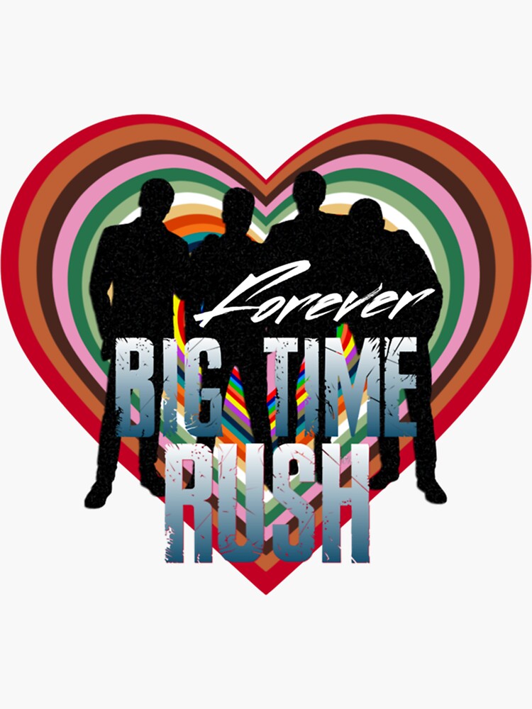 "Big Time Rush " Sticker for Sale by halongshop | Redbubble