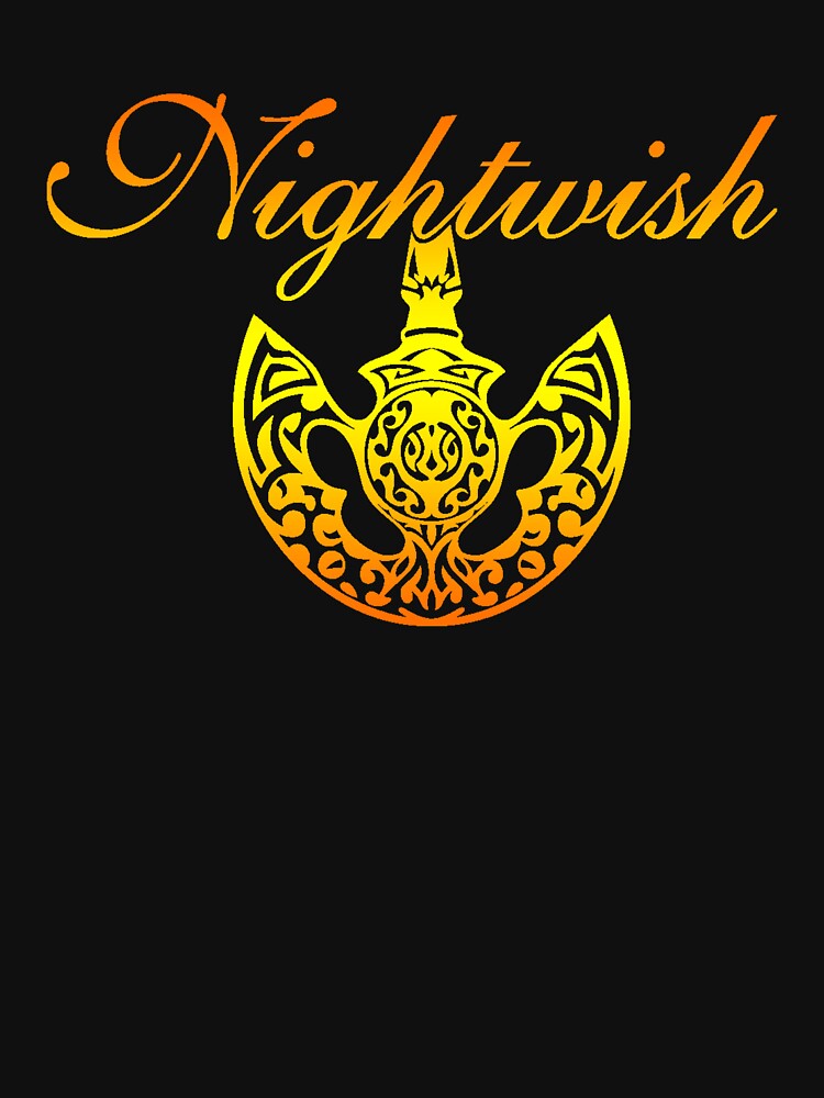 "Nightwish Logo3 90art" T-shirt for Sale by astainton4a | Redbubble ...