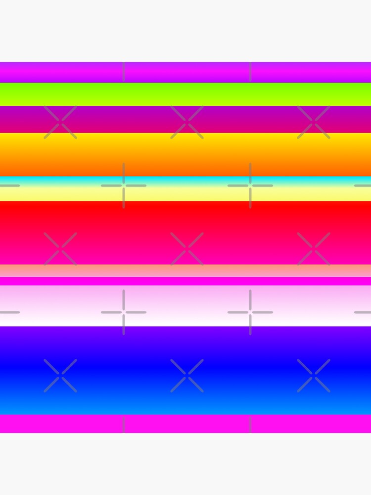 "Bold color palette | Bright bold colors " Sticker for Sale by lausn ...