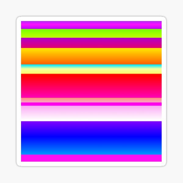 "Bold color palette | Bright bold colors " Sticker for Sale by lausn ...