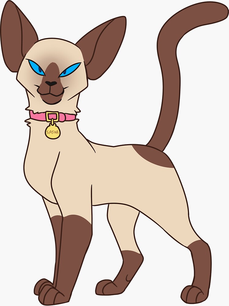 "Sasha" Sticker by Draikinator | Redbubble