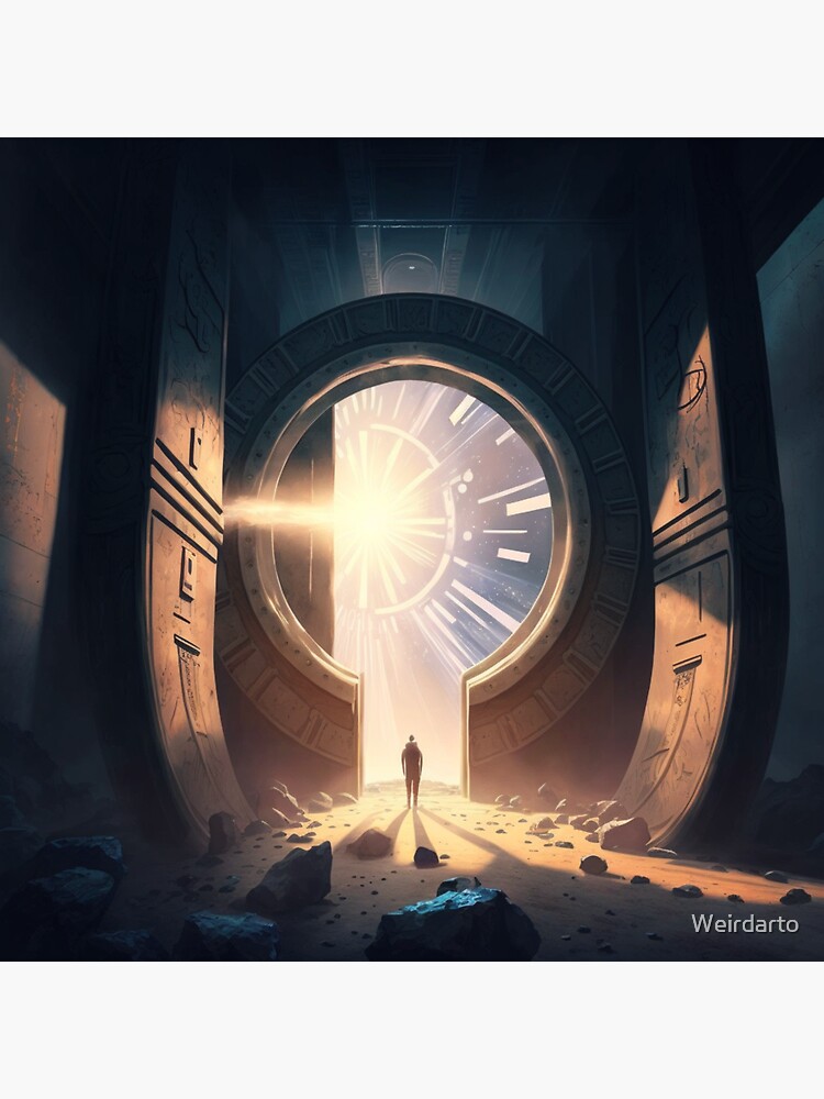 "Time Portal Teleporting Dimension Futuristic Doorway Adventure ...