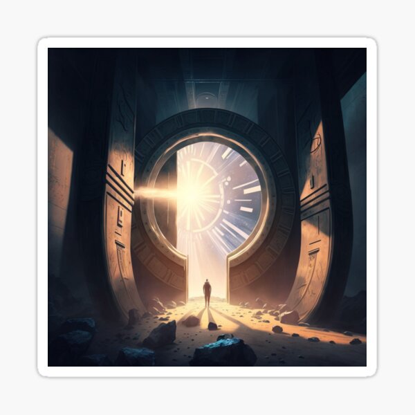 "Time Portal Teleporting Dimension Futuristic Doorway Adventure ...