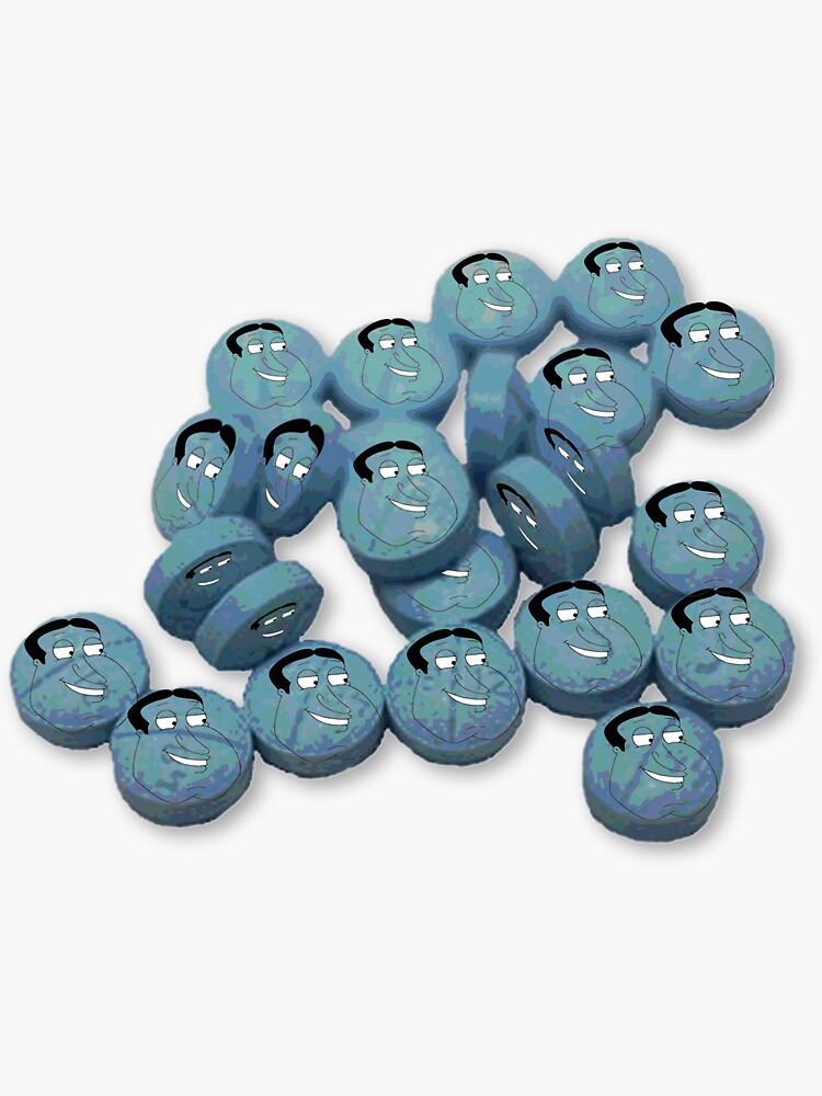 "quagmire bills" Sticker for Sale by diezitrones | Redbubble