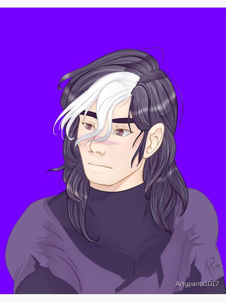 "Long Hair Shiro Voltron" Poster by Artypants1017 | Redbubble