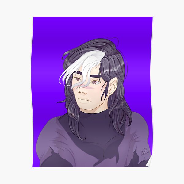 "Long Hair Shiro Voltron" Poster by Artypants1017 | Redbubble