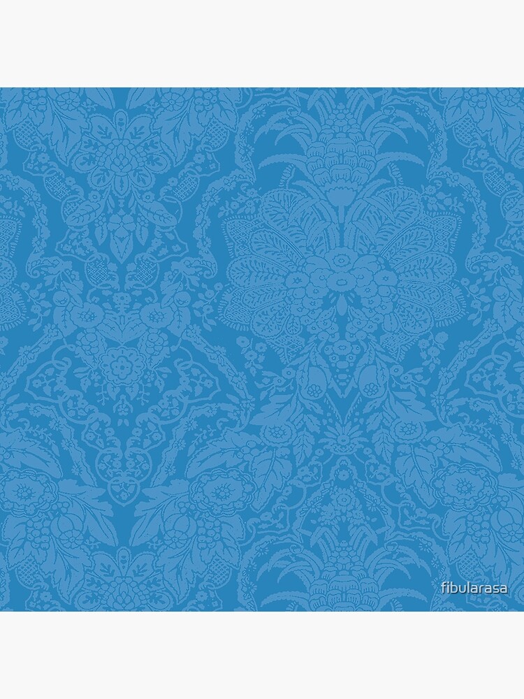 "Enchanted Italian Blue Pattern" Poster by fibularasa | Redbubble