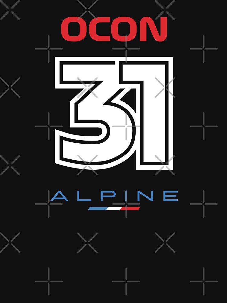 "Esteban Ocon 31 Alpine Formula One" T-shirt for Sale by demhan ...