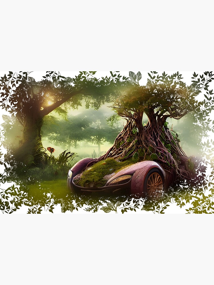 "organic sport car, Below zero emissions!" Poster for Sale by ...