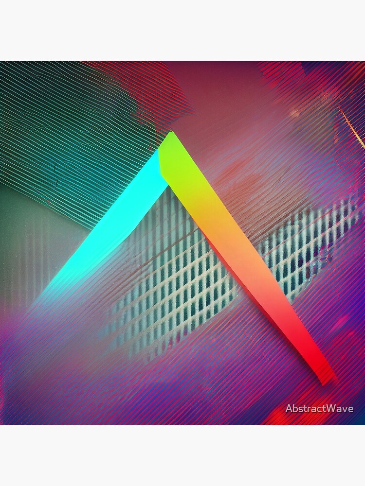 "80s Abstract 002" Poster for Sale by AbstractWave | Redbubble