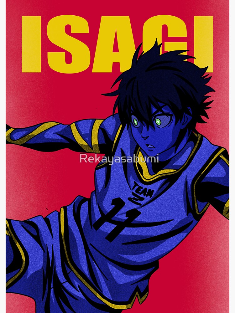 "Isagi yoichi" Sticker for Sale by Rekayasabumi | Redbubble
