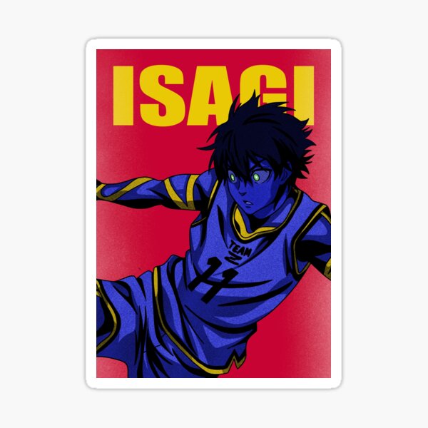 "Isagi yoichi" Sticker for Sale by Rekayasabumi | Redbubble
