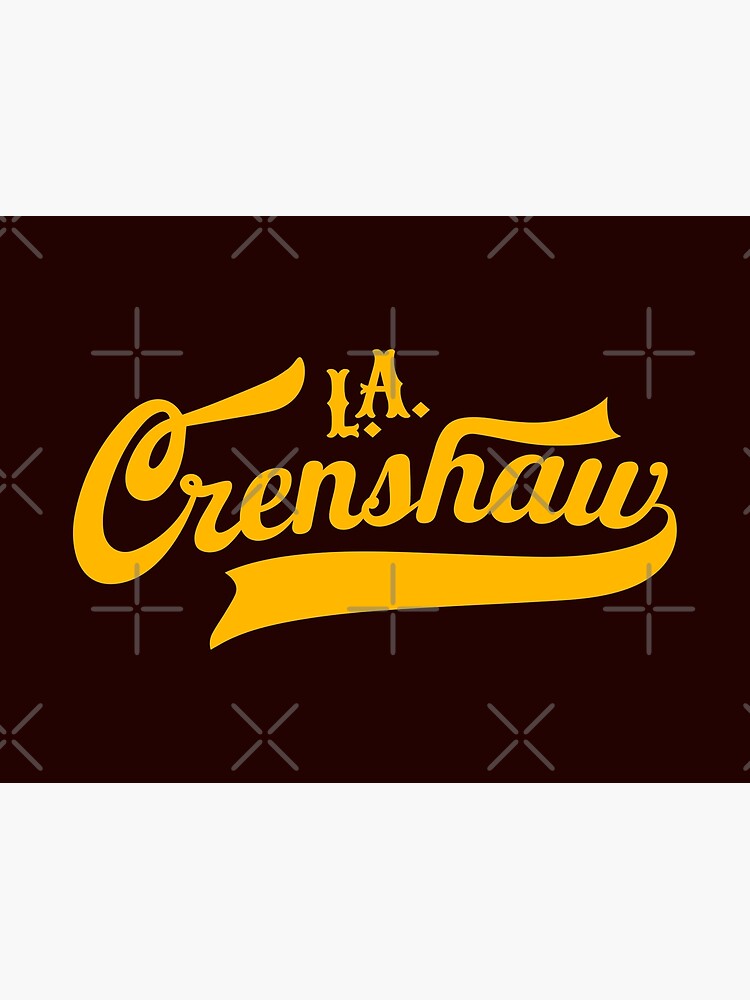 "Los Angeles Crenshaw - LA Crenshaw - LA Crenshaw logo" Poster by ...