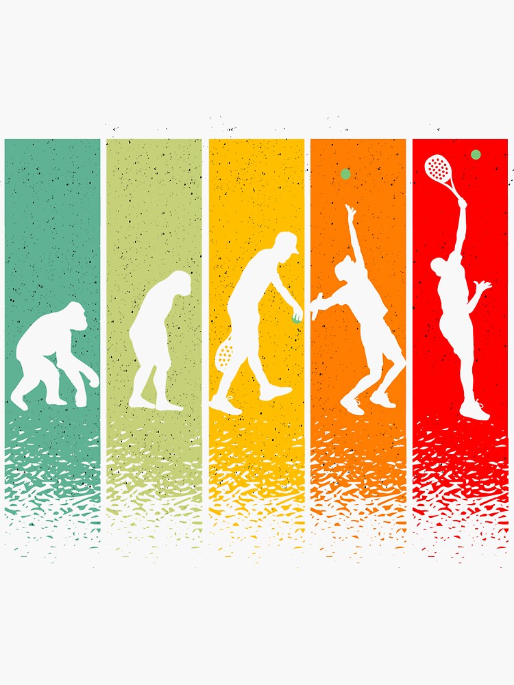 "Evolution Tennisman idee cadeau Homme" Sticker for Sale by thegoodplan ...