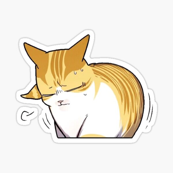 "Kayden Cat Eleceed Design #6" Sticker for Sale by iFunTees | Redbubble