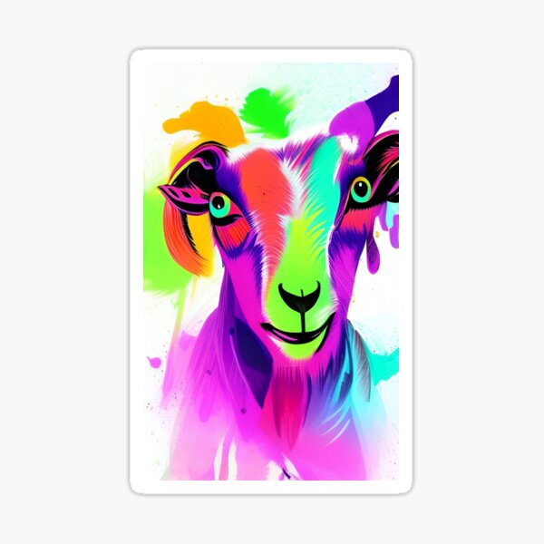 "Goat Simulator Sticker 2023" Sticker for Sale by SociableAnimals ...
