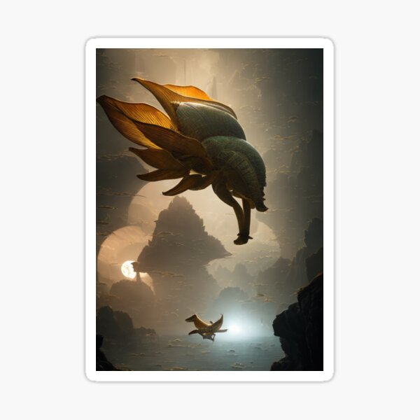 "Creature" Sticker for Sale by Spectrai | Redbubble