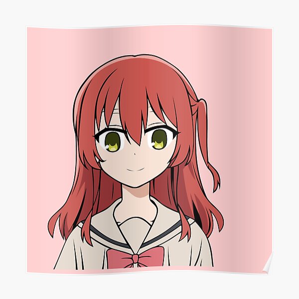 "kita ikuyo bocchi the rock" Poster for Sale by Akuma-san | Redbubble
