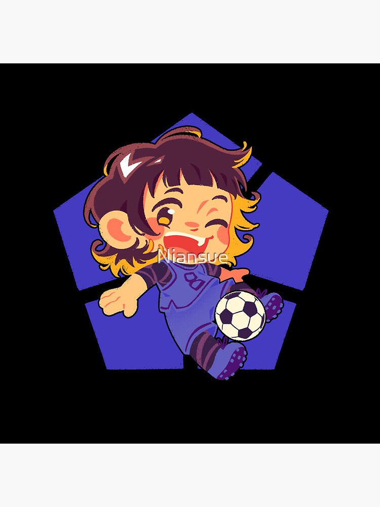 "Blue Lock - Bachira Meguru" Pin for Sale by Niansue | Redbubble