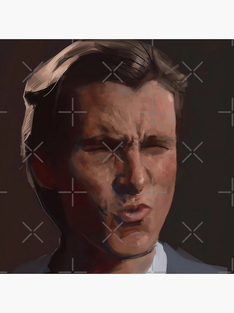 "American Psycho - Patrick Bateman" Poster for Sale by Dvorinka | Redbubble