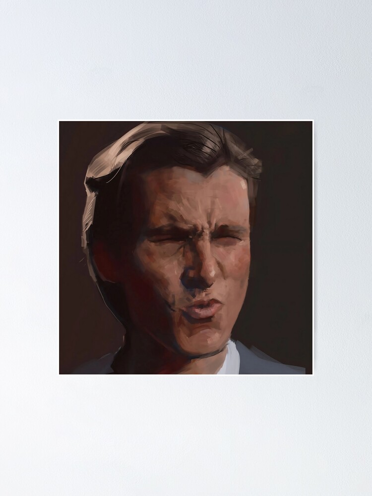 "American Psycho - Patrick Bateman" Poster for Sale by Dvorinka | Redbubble