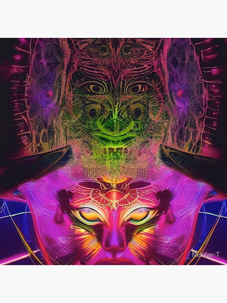 "Hunter and Prey" Sticker for Sale by Nicolas-T | Redbubble