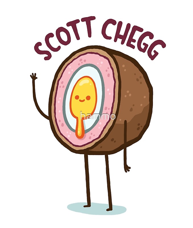 "Scott Chegg" by hammo | Redbubble