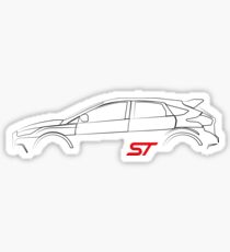 Ford Focus St Stickers | Redbubble