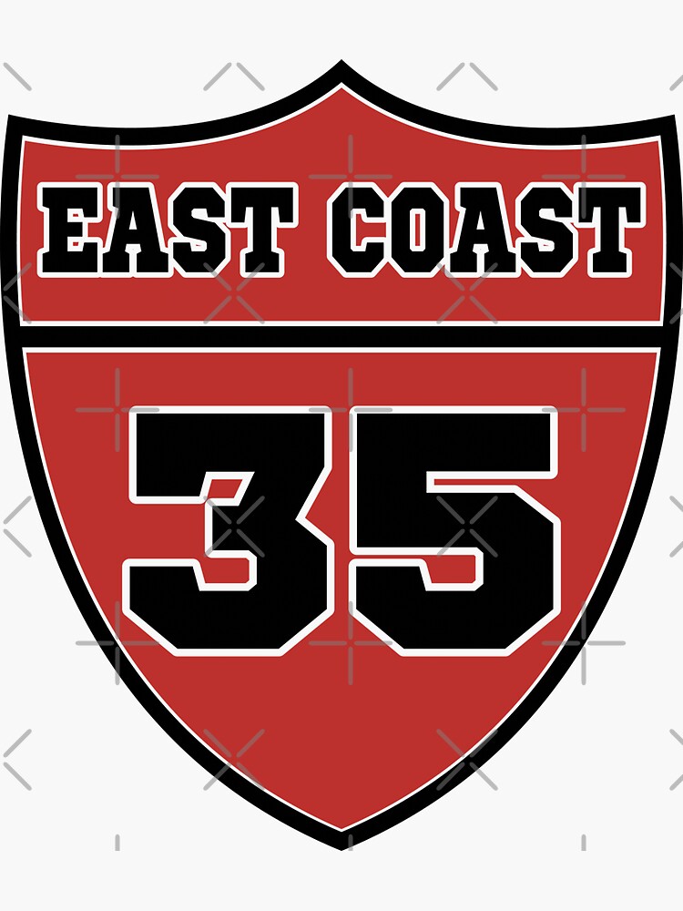 "Highway 35, East Coast, New Zealand" Sticker for Sale by illy-designs ...