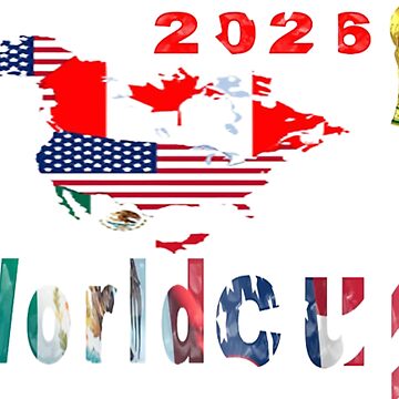 "World cup 2026 USA Mexico And Canada" Poster for Sale by asrir28 ...