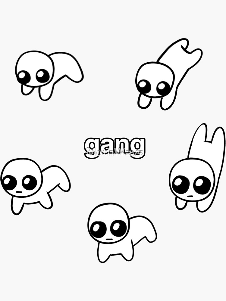 "Gang TBH Creature / Autism Creature Sticker Pack" Sticker for Sale by ...