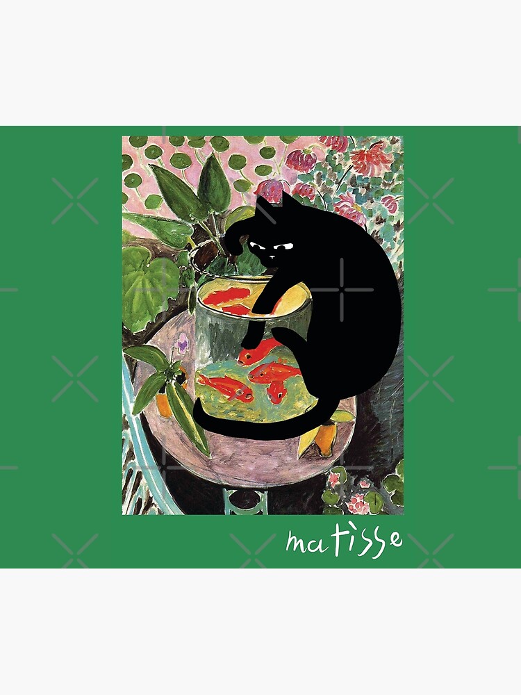 "matisse's goldfish and a cat" Shower Curtain for Sale by Mitra Farmand ...