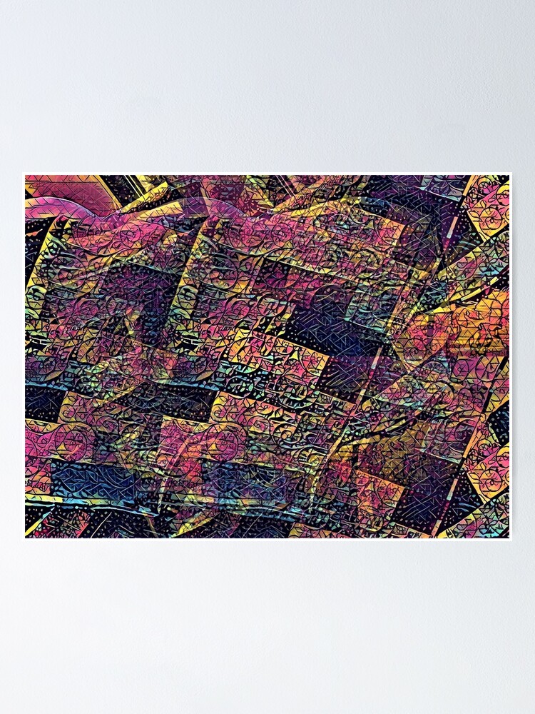 "Elizabethan Tapestry" Poster by CustomHDman | Redbubble