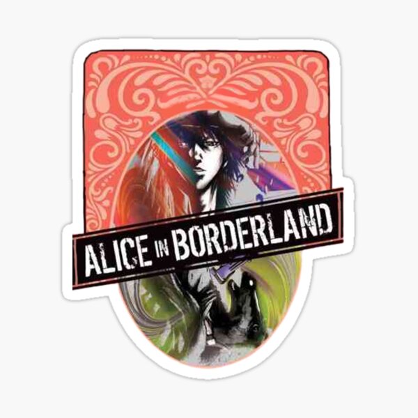 " alice in borderland 2 " Sticker for Sale by tomyfanart | Redbubble