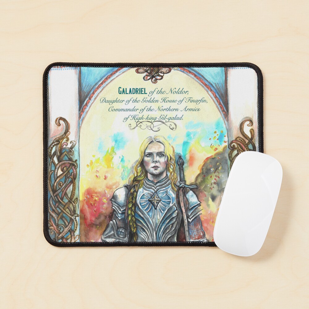 "The Rings of Power - Galadriel of the Noldor" Art Print for Sale by ...