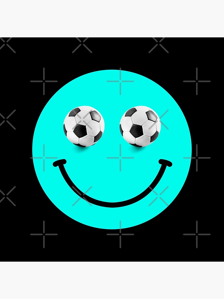 "Football Smiley Face" Poster for Sale by Amadhaun13 | Redbubble