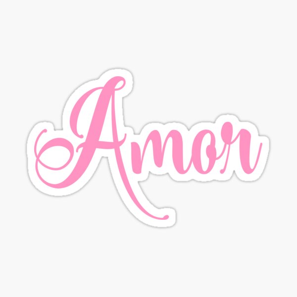 "Amor design for Valentines Day - Love design" Sticker for Sale by ...