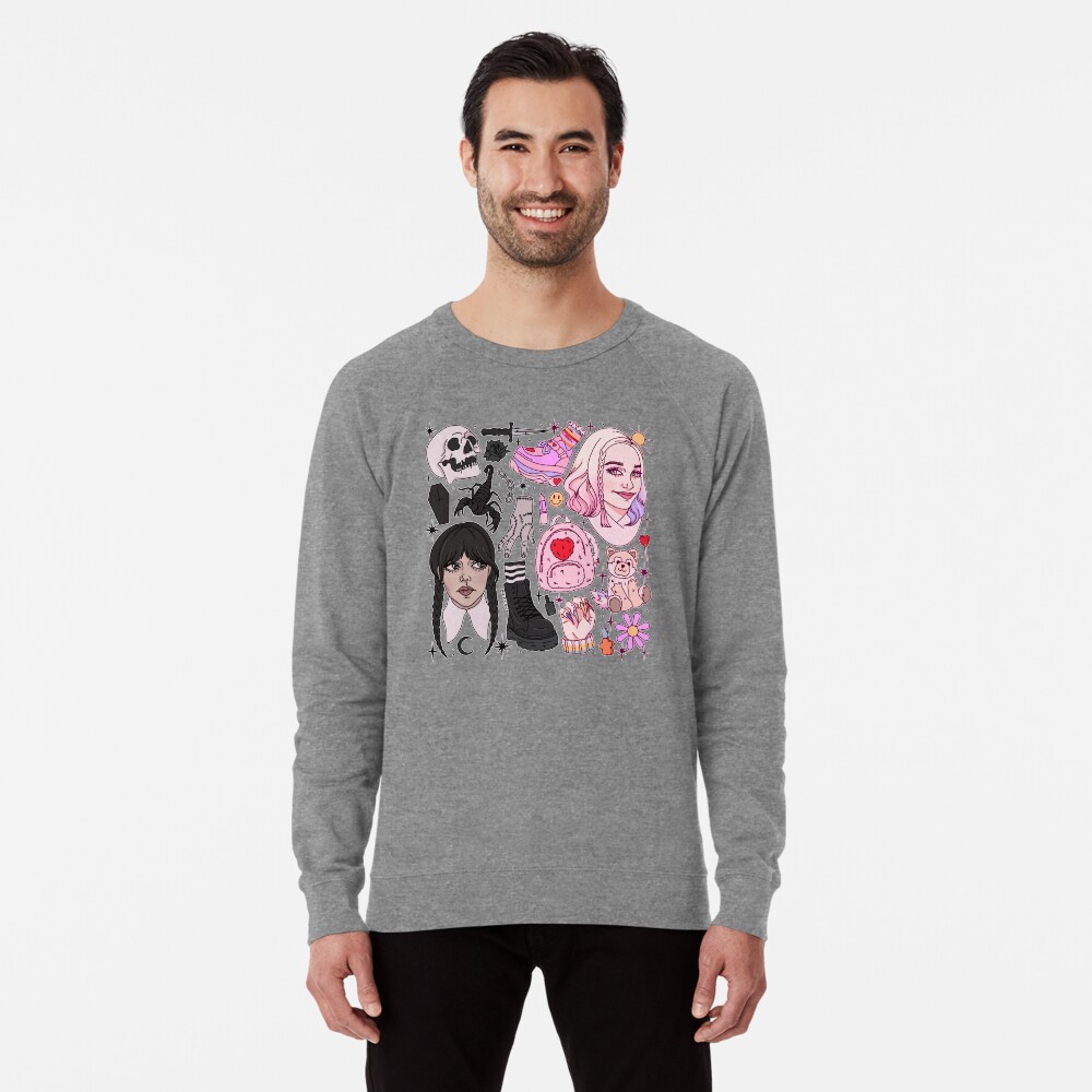 "wednesday & enid" Sticker for Sale by nevhada | Redbubble