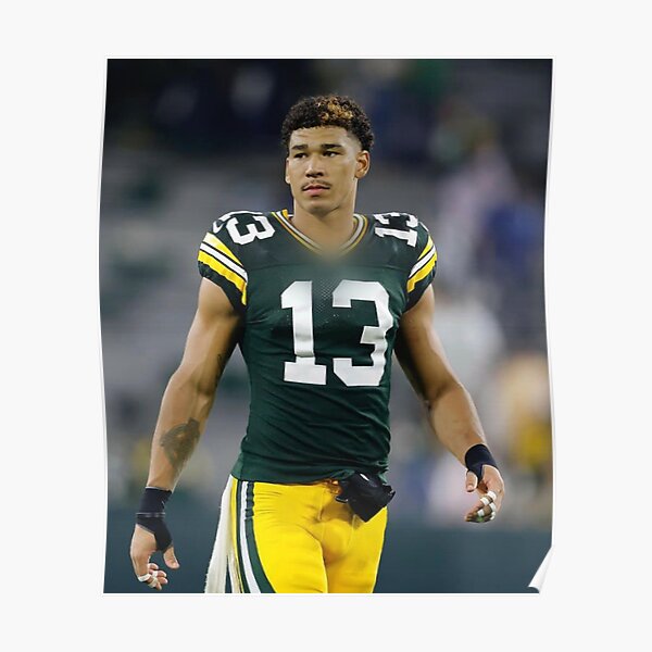 "allen lazard" Poster for Sale by Sarabyou | Redbubble