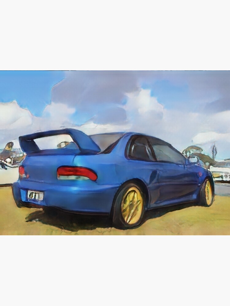 "Subaru Impreza Cartoon - Design" Sticker for Sale by Trevor1984 ...