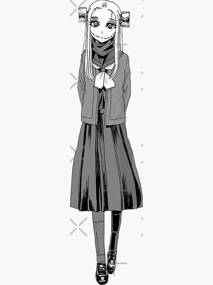 "Franken Fran School Uniform" Sticker for Sale by LUMPYART | Redbubble