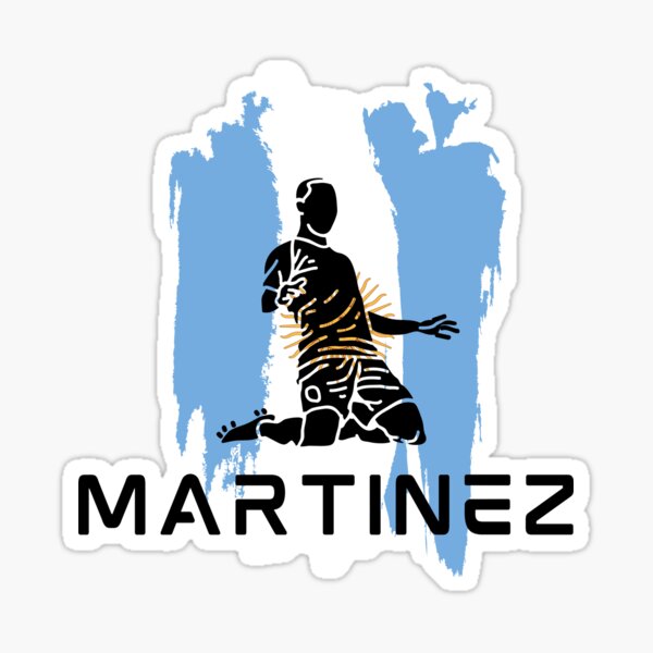 "Dibu martinez" Sticker for Sale by Designhouse297 | Redbubble