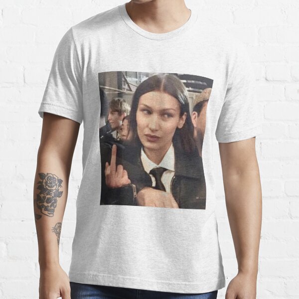 "Bella Hadid middle finger" T-shirt for Sale by nataliabrito ...