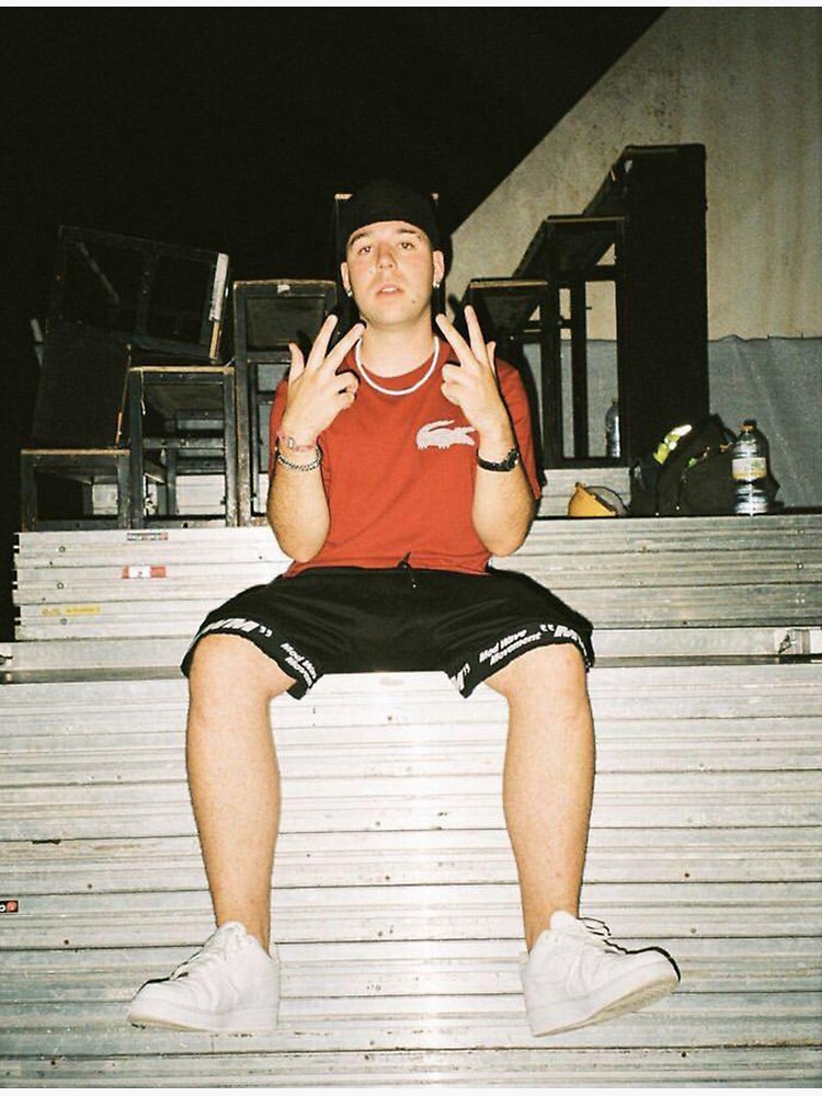 "Quevedo Spanish singer photo poster" Sticker for Sale by Lakshmana ...