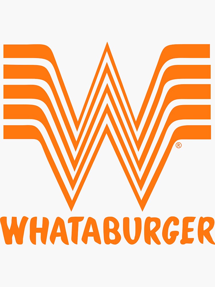 "Whataburger Logo" Sticker for Sale by stickersbytay | Redbubble