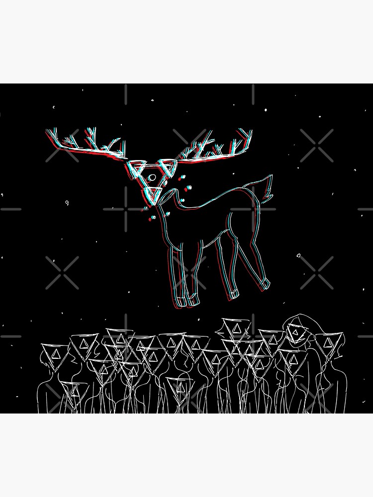 "SCP 4971 " Sticker for Sale by FractilesonRB | Redbubble