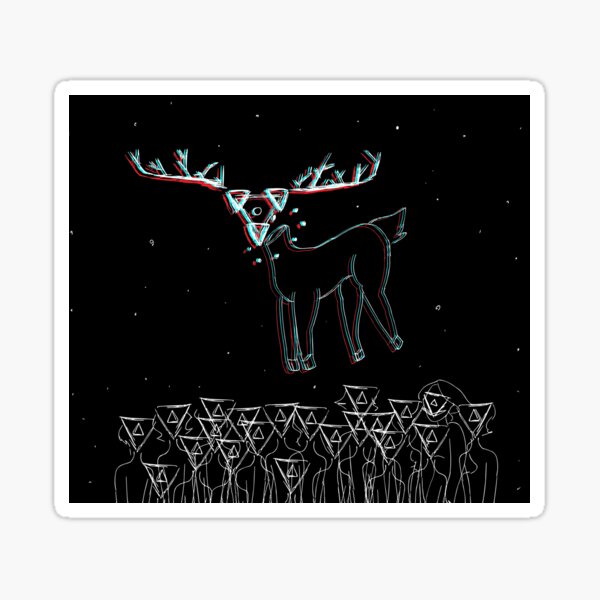 "SCP 4971 " Sticker for Sale by FractilesonRB | Redbubble