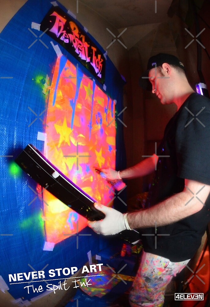 "THE SPILT INK. Never Stop Art " by thespiltink | Redbubble